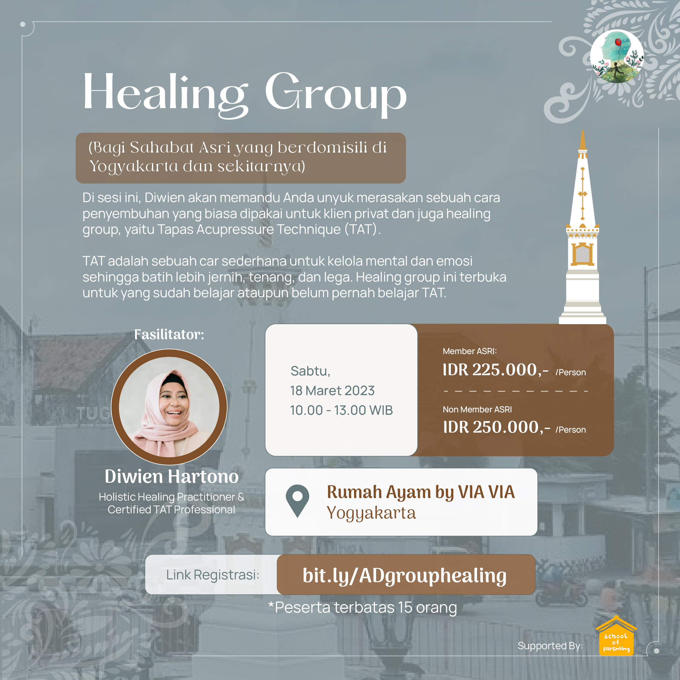 School of Parenting | Healing Group • Pengenalan TAT Dasar - Yogyakarta