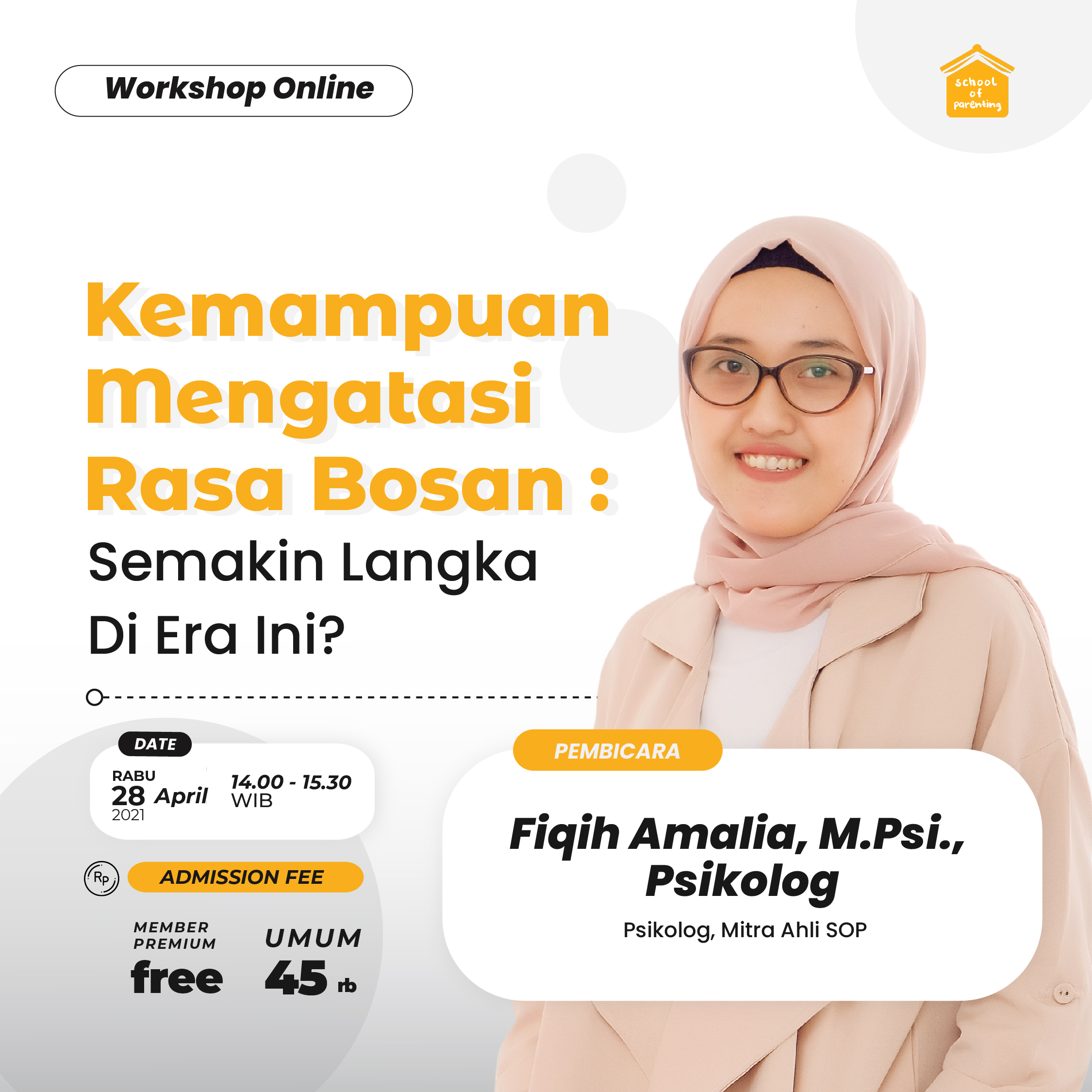 School of Parenting | Kemampuan Mengatasi Rasa Bosan : Semakin Langka ...